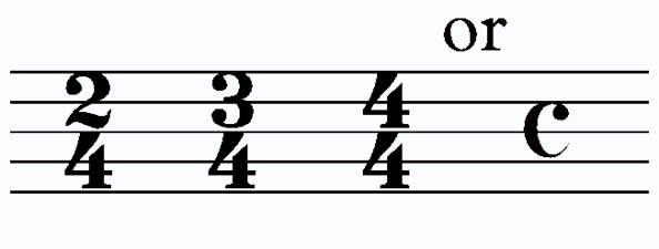 2, 3 or 4 beats in the bar - Musipedia